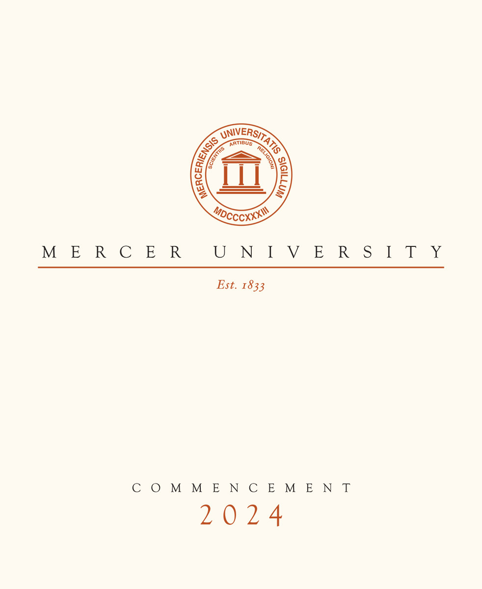 Commencement Program | Mercer University